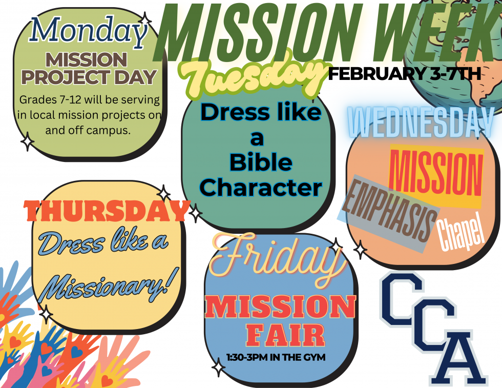Mission Week 2025 - Cornerstone Christian Academy of Shelbyville, KY